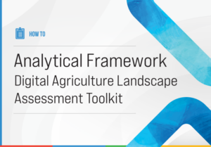 Analytical Framework: Digital Agriculture Landscape Assessment Toolkit ...